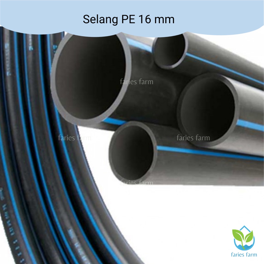 Jual Selang PE 16 mm Irigasi Fertigasi Hidroponik | Shopee Indonesia