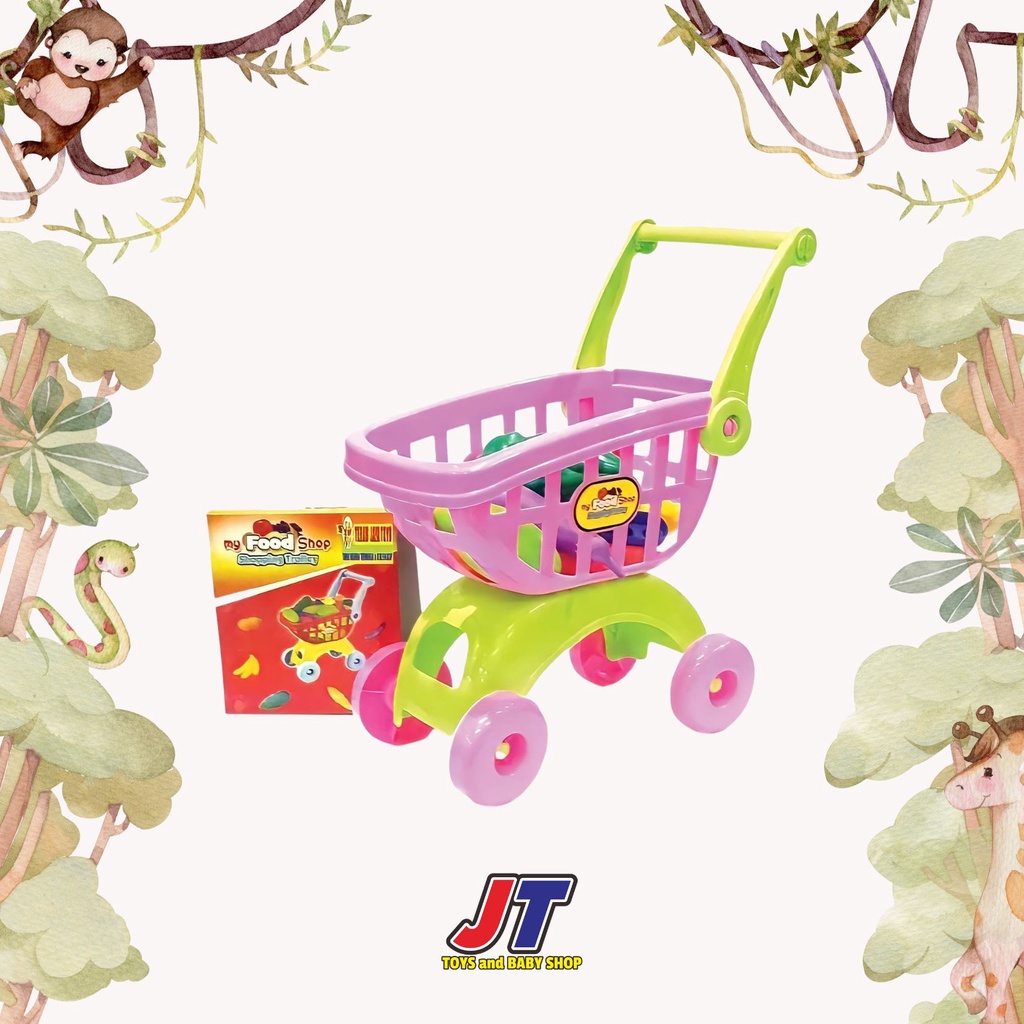Jual Mainan Anak | My Food Shop Trolley | Shopee Indonesia