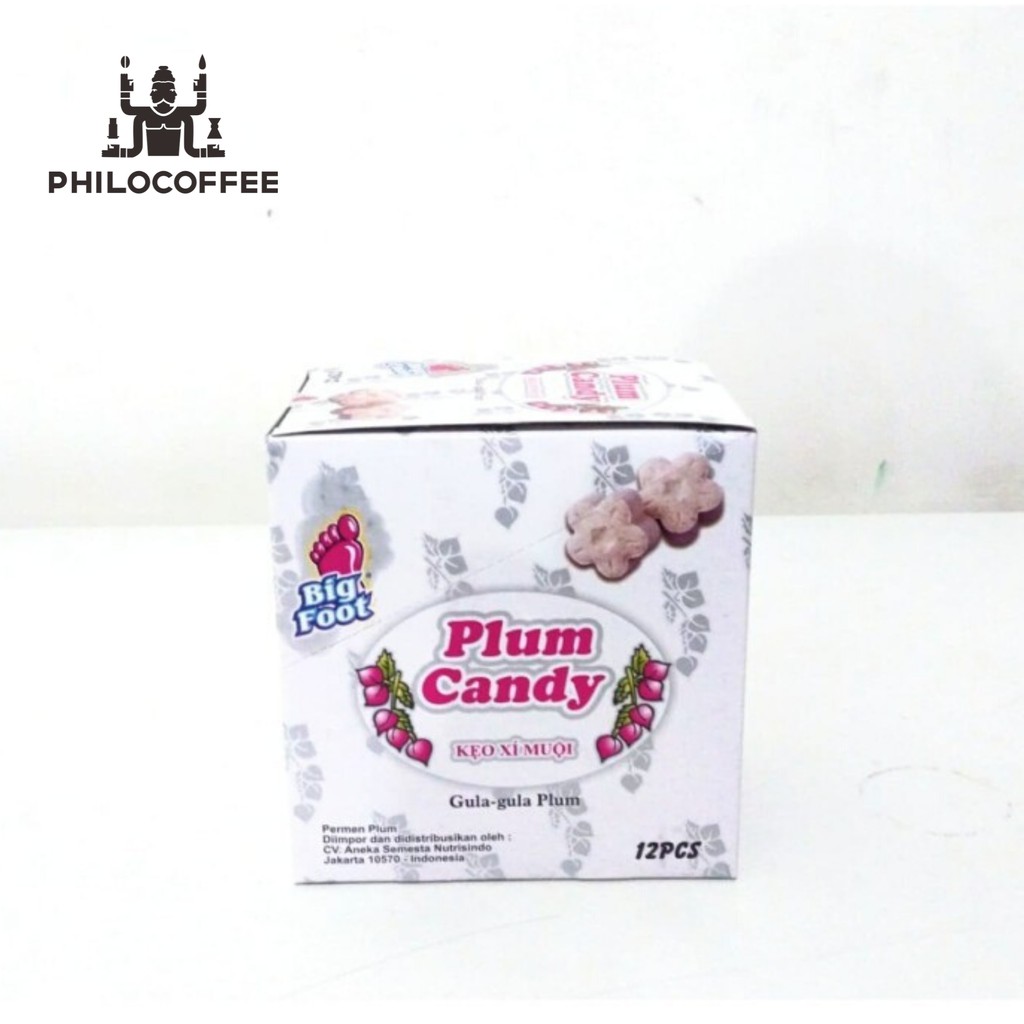 Jual Permen Buah Plum 12 pcs x 12 gr | Big Foot Plum Candy | Shopee ...