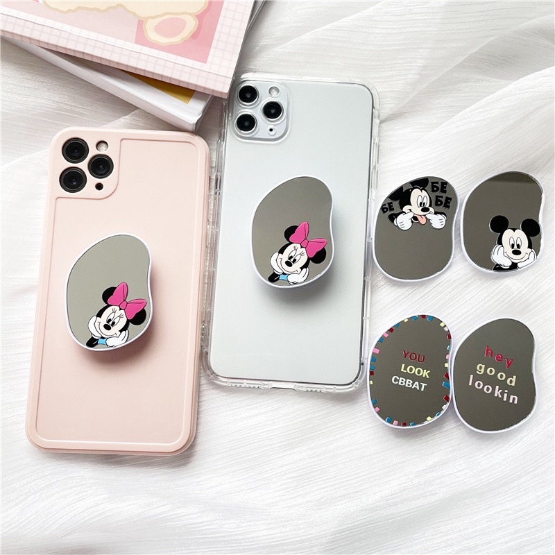 Jual Popsocket Mirror Mickey Minnie Mouse Aesthetic | Shopee Indonesia