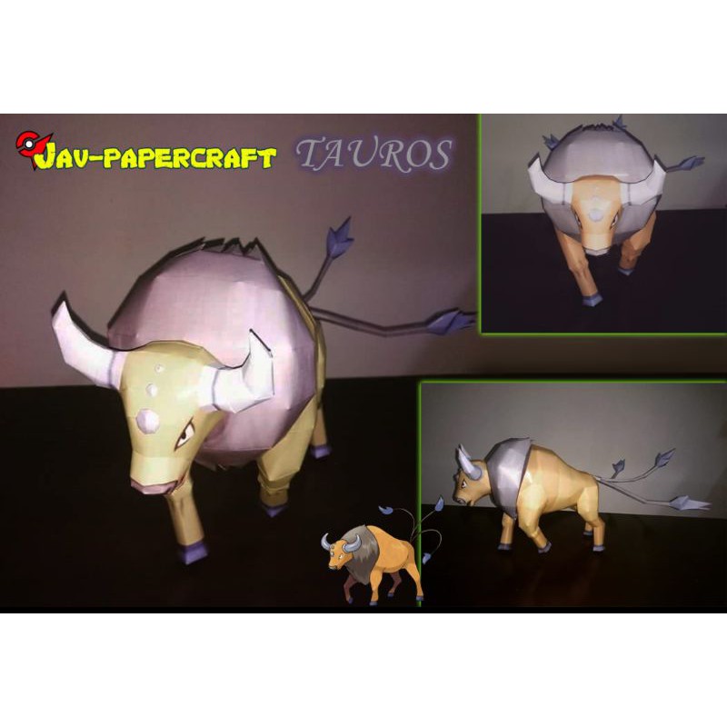 Jual Pokemon Taurus Papercraft | Shopee Indonesia