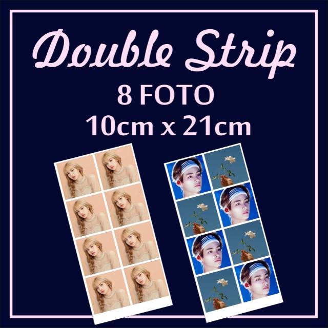 Jual Double Strip 8 Foto | Shopee Indonesia