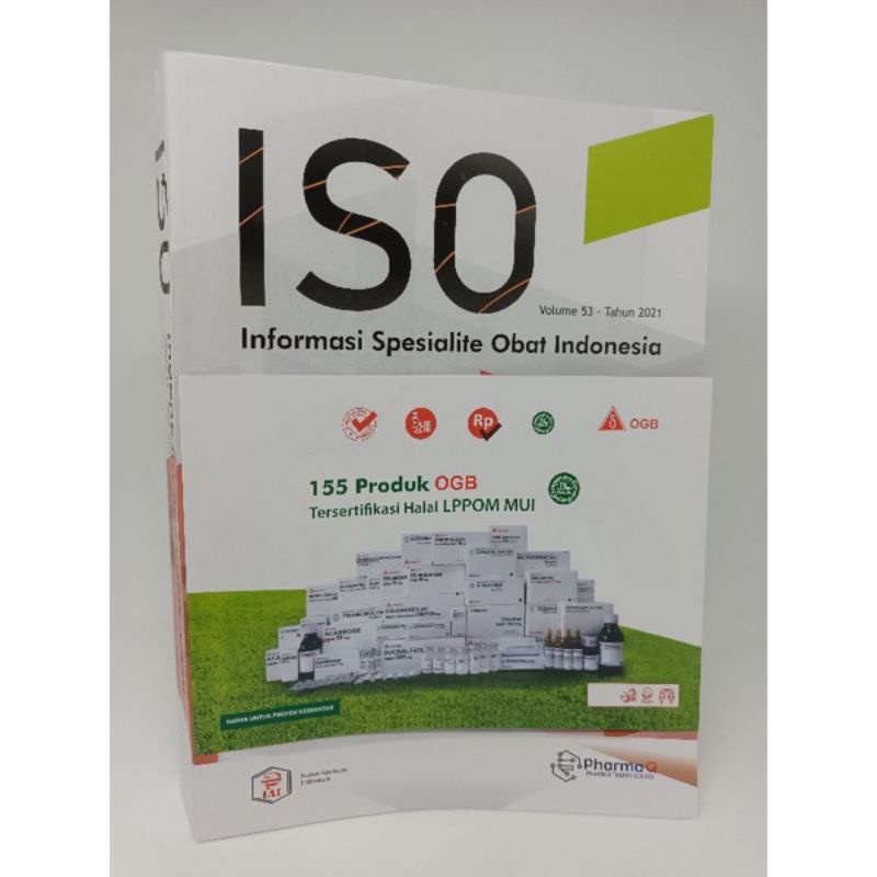 Jual BUKU ISO VOLUME 53 2021 INFORMASI DAN SPESIALITE OBAT INDONESIA ...
