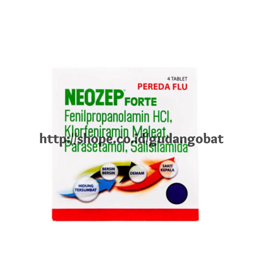 Jual Neozep Forte Tablet 4's - Obat Flu, Pereda Nyeri | Shopee Indonesia