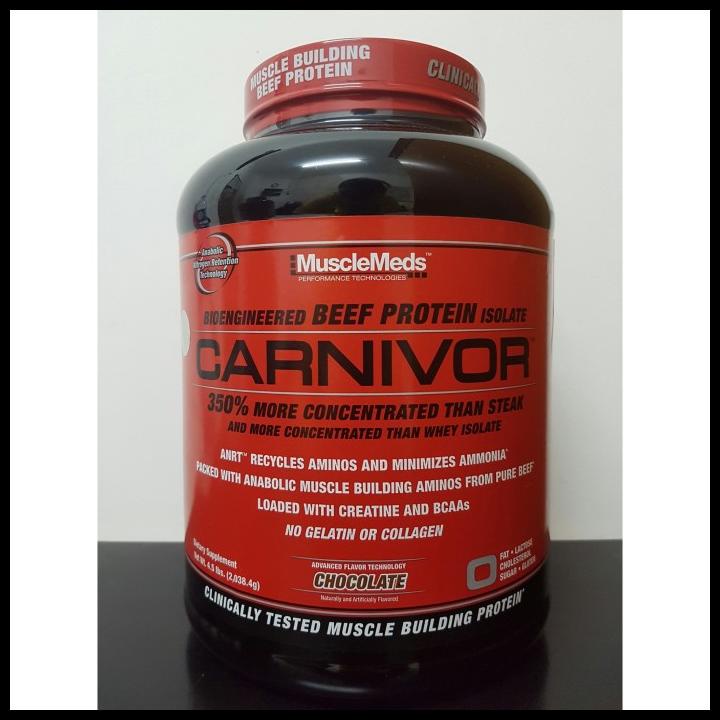 Jual Carnivor Whey Musclemeds 4,5 Lbs ( Carni Protein Beef 4.5 Lbs 4 ...