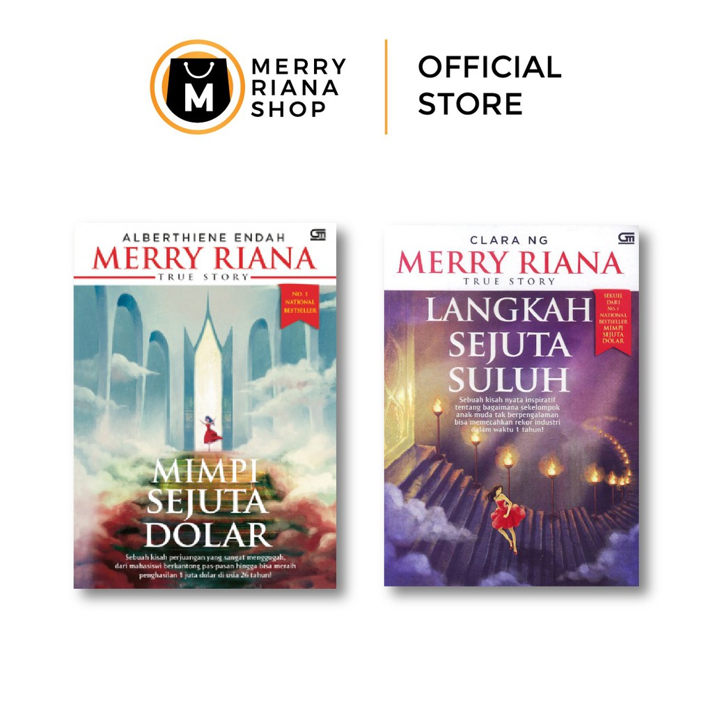 Jual Paket Buku Merry Riana - Mimpi Sejuta Dolar dan Langkah Sejuta ...
