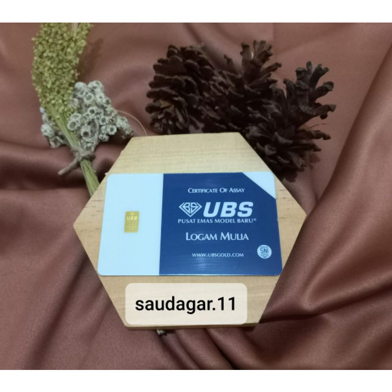 Jual Logam Mulia EMAS UBS 0,5gram scan barcode kurang mulus | Shopee ...