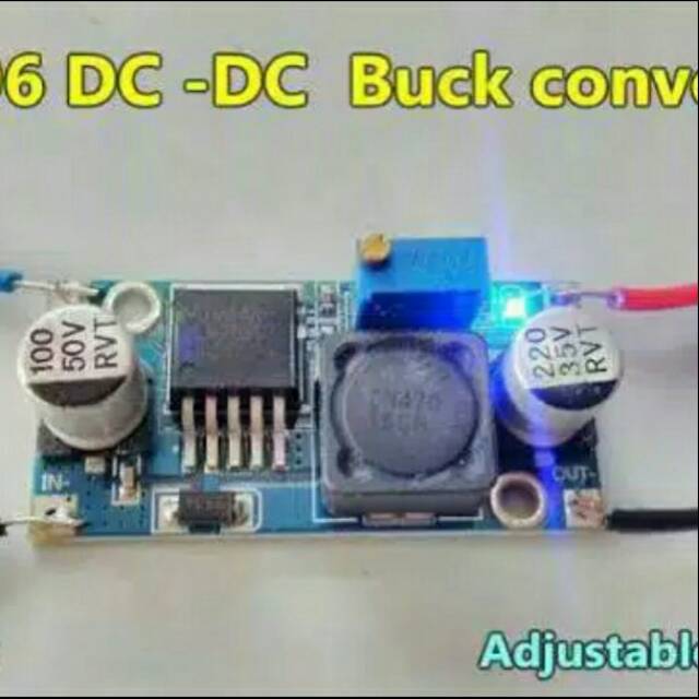 Jual LM2596 AdjustabIe DC-DC Step Down Module | Shopee Indonesia