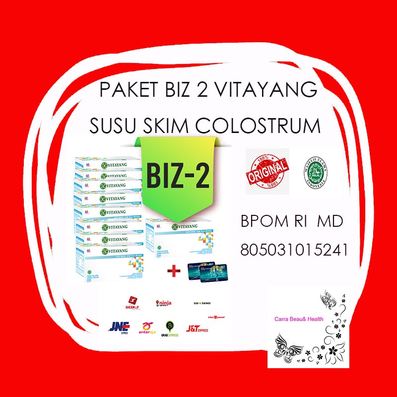Jual Paket Biz 2 Vitayang Susu Skim Colostrum | Shopee Indonesia
