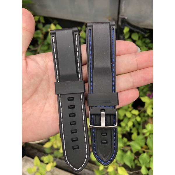 Jual 24MM TALI JAM KARET UNIVSERSAL | Shopee Indonesia