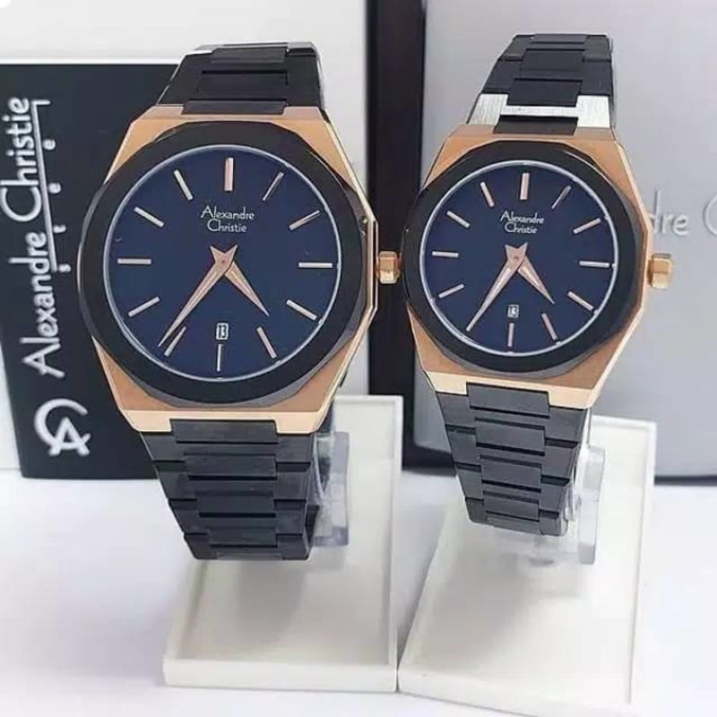 Jual JAM TANGAN ALEXANDRE CHRISTIE COUPLE AC 8600 ORIGINAL GARANSI ...