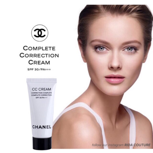 Jual CHANEL CC CREAM COMPLETE CORRECTION SUNSCREEN BROAD SPECTRUM SPF ...