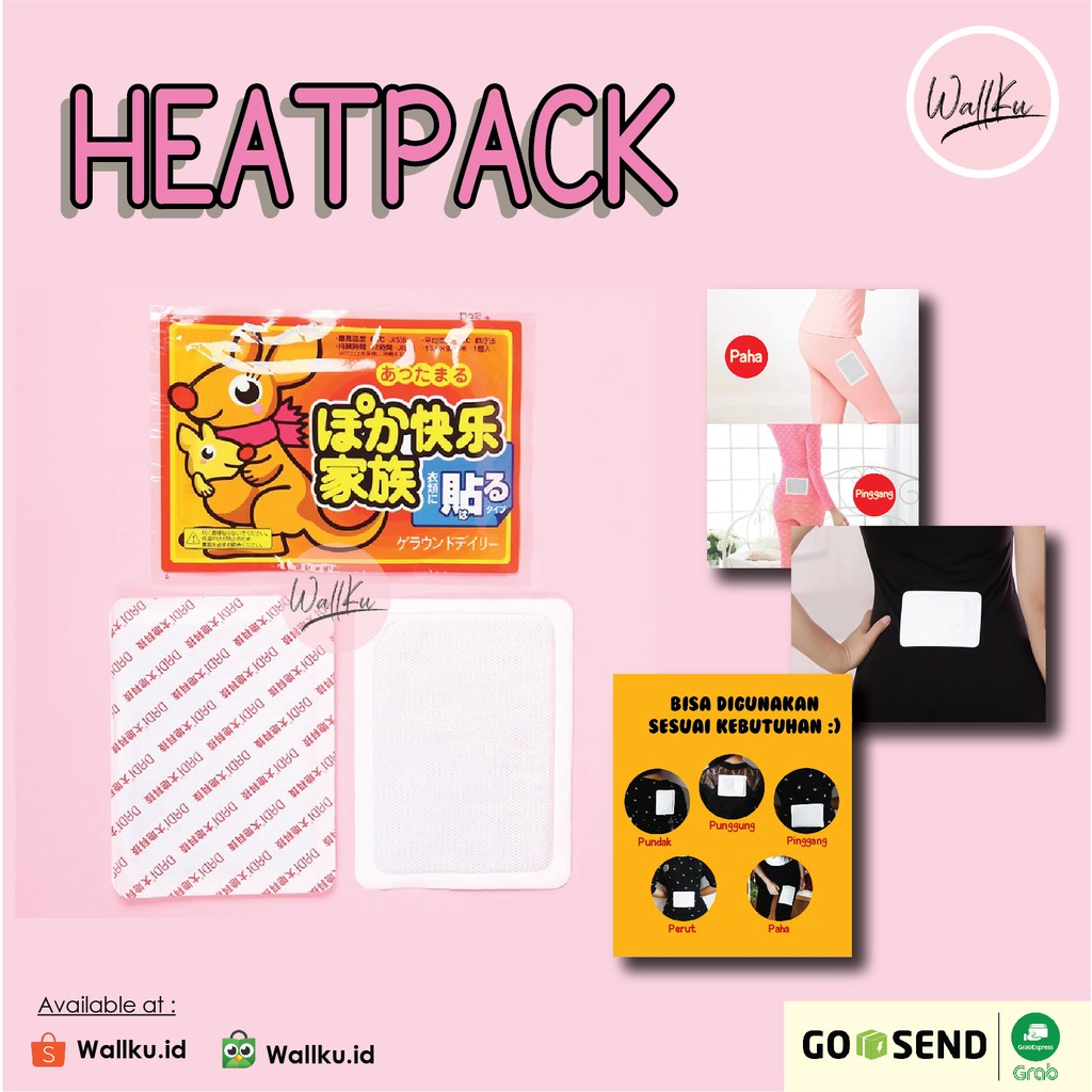 Jual HEAT PACK | MENSTRUATION PACK / CARE PACK | KANTONG PANAS | Shopee ...