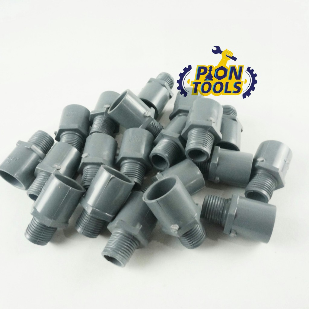 Jual Jaya Ori Sok Drat Luar PVC TS 1/2" SDL PVC / Sock drat luar pvc ...