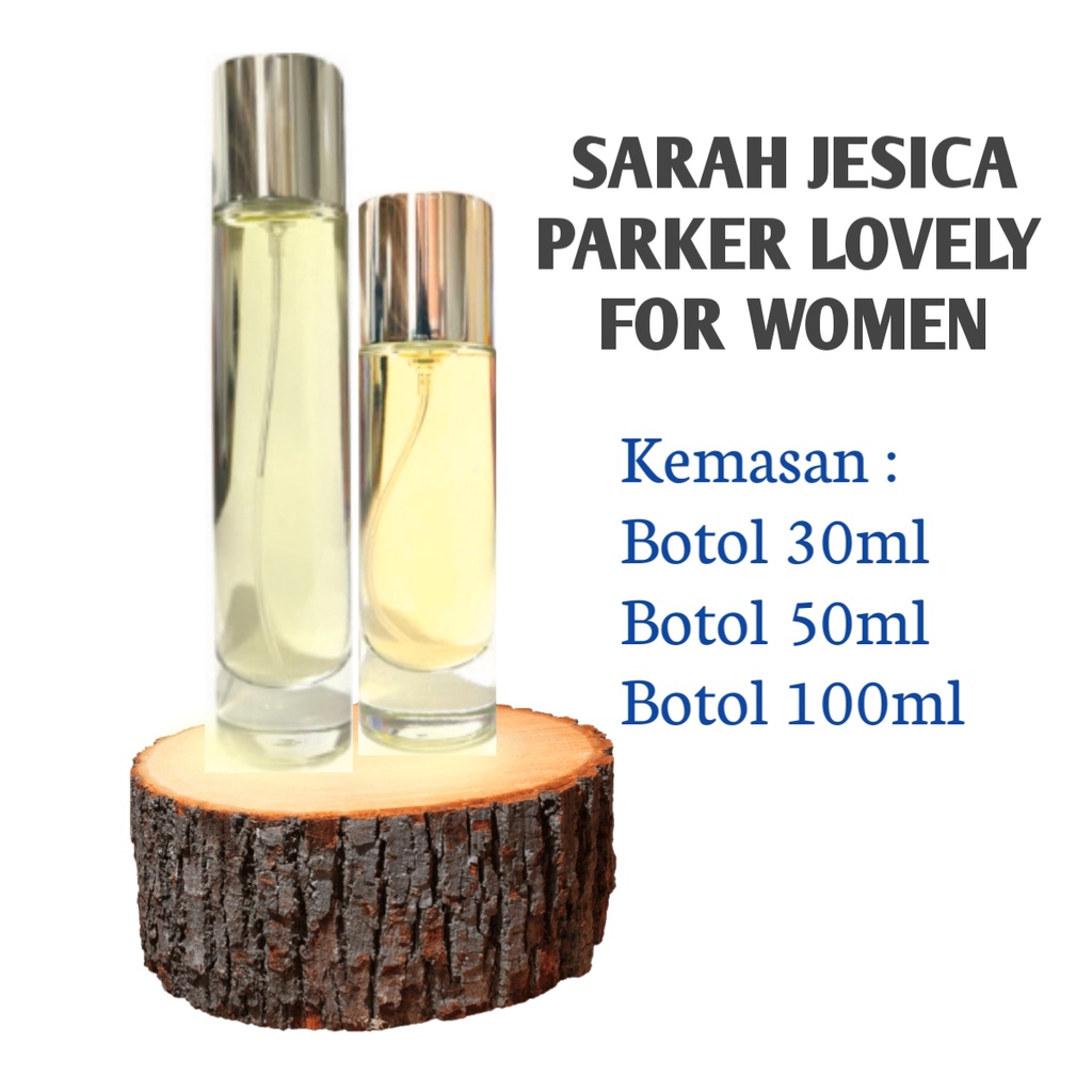 Jual Parfum Refill Sarah Jesica Parker Lovely For Women 30ml-100ml By Ers Perfume | Shopee Indonesia