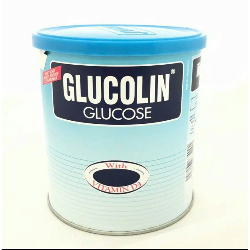 Jual glucolin glucose with vitamin D3(gula anggur Kaleng) | Shopee ...