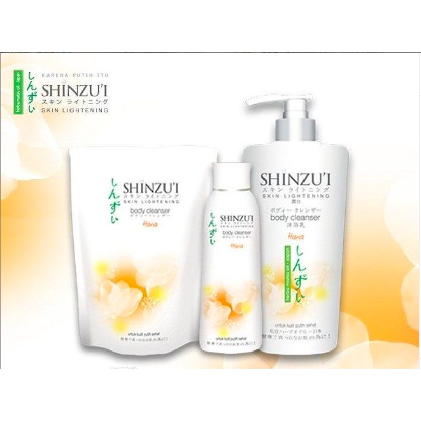 Jual SHINZUI Lightening Body Cleanser | Sabun Cair Shinzu'i | Body Wash ...