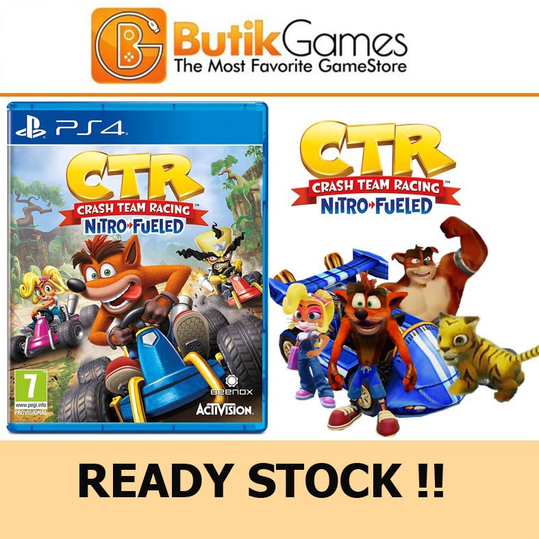 Jual CTR Crash Team Racing Nitro Fueled PS4 gameps4 | Shopee Indonesia