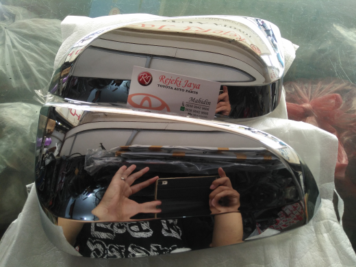 Jual Cover Spion Chrome Kijang Innova Reborn 2015 Set | Shopee Indonesia