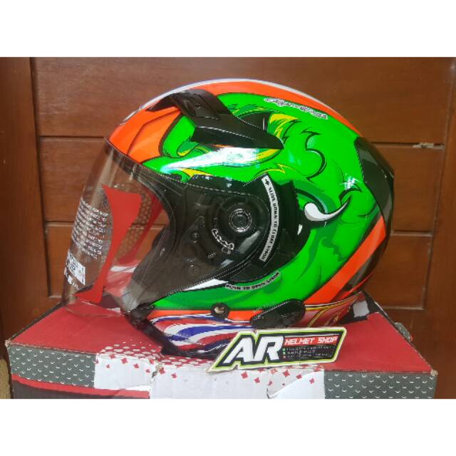 Jual Kyt venom open thitipong tingnote ddring double visor murah ...