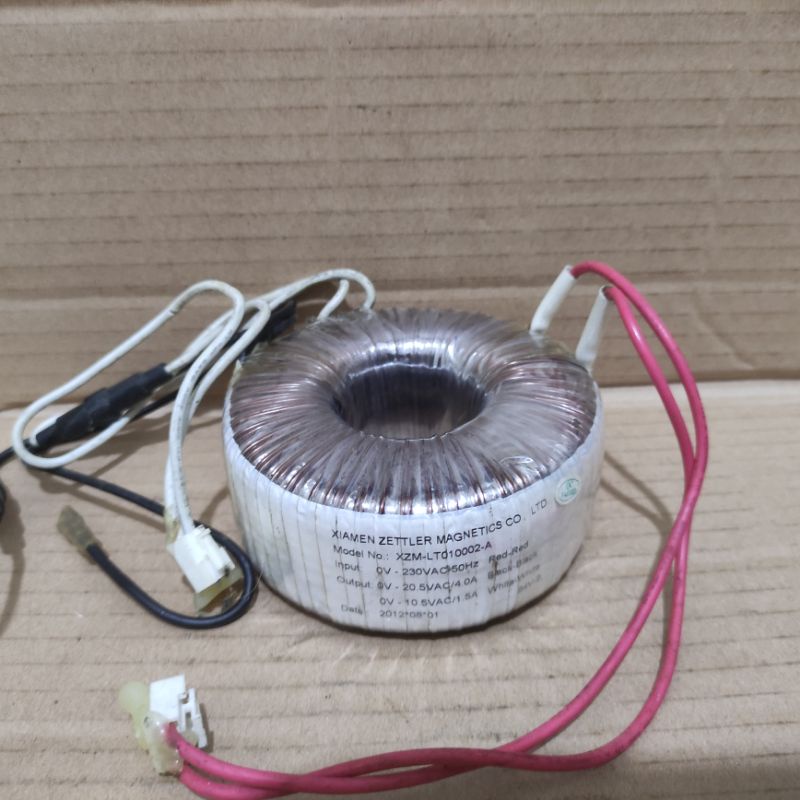 Jual TRAFO DONAT TRAVO TAROID Trafo 5A MODEL XZM-LT010002-A | Shopee ...