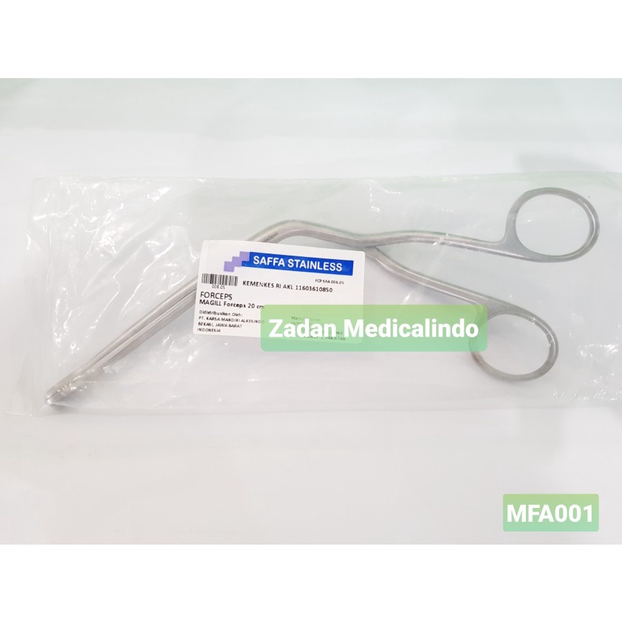 Jual Magill Forceps Anak dan Dewasa / Magill Forceps 20 cm dan 25 cm ...