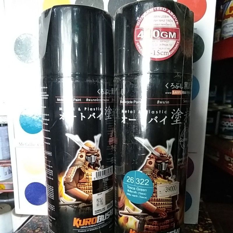 Jual Samurai 322 Tosca Green (400 ml) | Shopee Indonesia