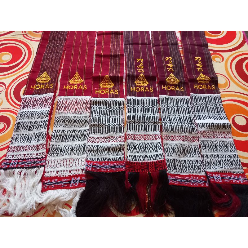 Jual syal stola ulos tenun khas batak | Shopee Indonesia
