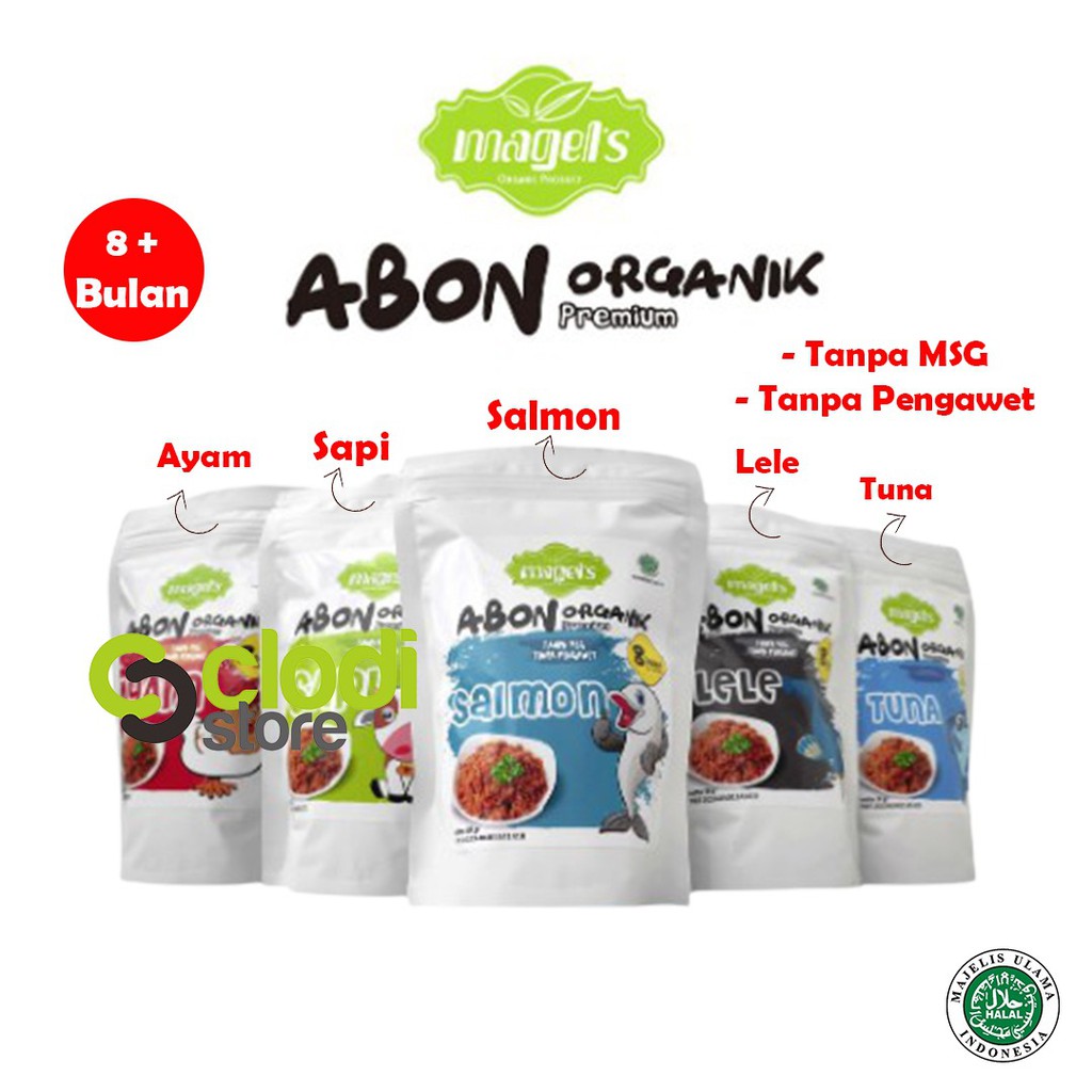 Jual Abon Bayi Magels (>8 Bulan) Premium abon anak No MSG halal mpasi ...