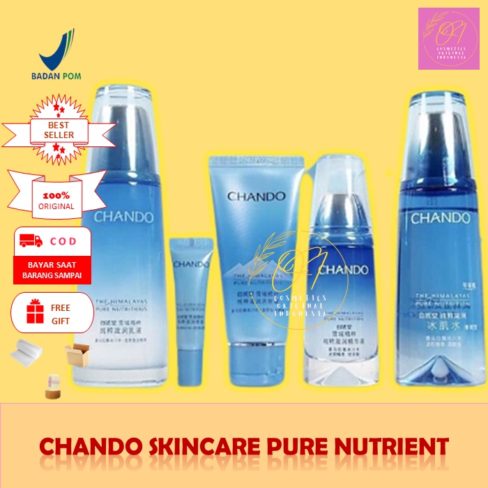 Jual (ORIGINAL 100%) Skincare Chando Pure Nutrient Experience Pack ...