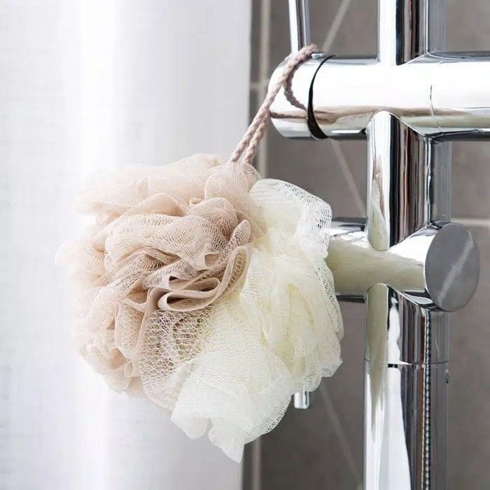 Jual Spon Mandi 2 warna Kombinasi tebal- Spoon spun jaring badan body ...