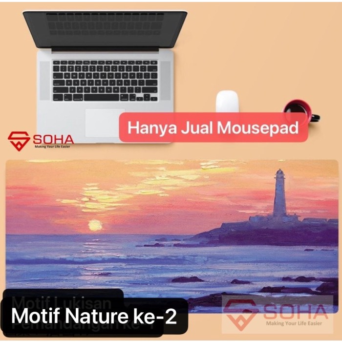 Jual AK-02 Tatakan Mouse pad Gaming Deskmat Deskpad Design Bagus dan ...
