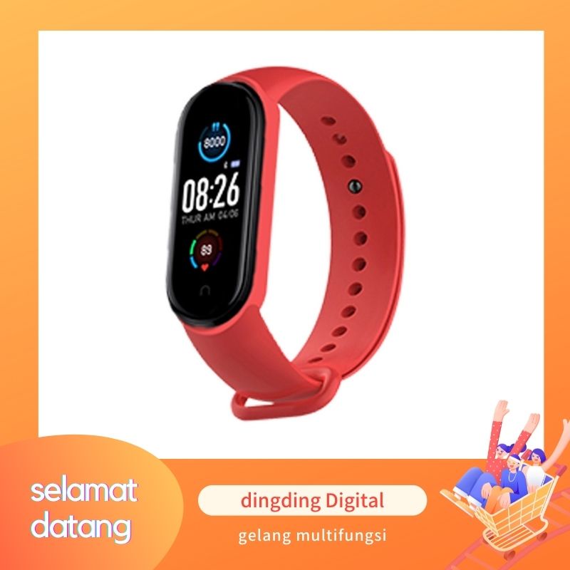 Jual Mi Band M5 Smartwatch Xiaomi M6 Jam Tangan Smartwatch Sport Smartwatch Pria Fashion ...