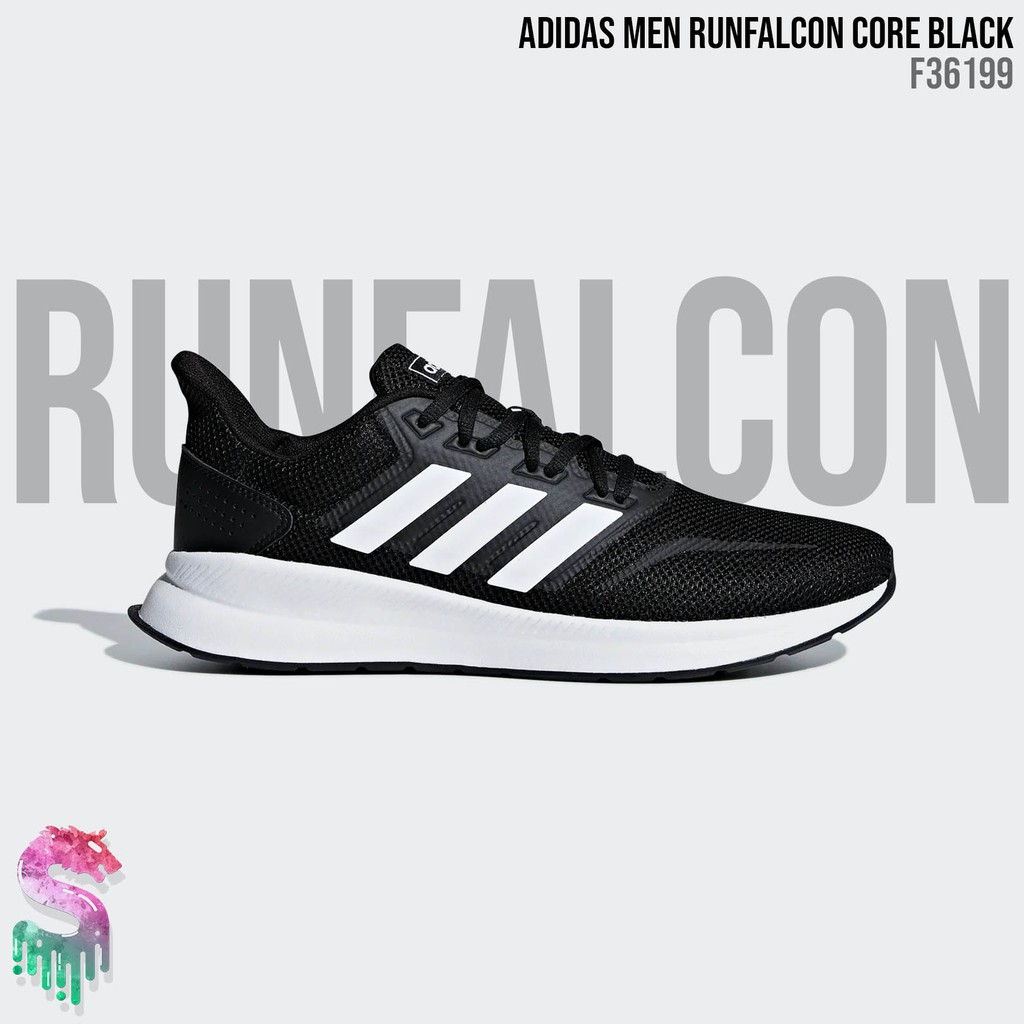 Jual adidas Runfalcon [F36199] Core Black Men Original BNIB - Sepatu ...