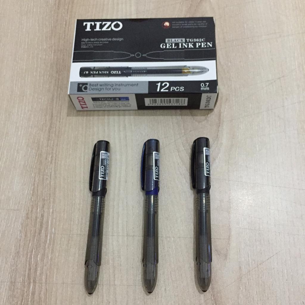 Jual Bolpen Gel Tizo Sign Pen / TG362C Sign Pen Gel Pen | Shopee Indonesia