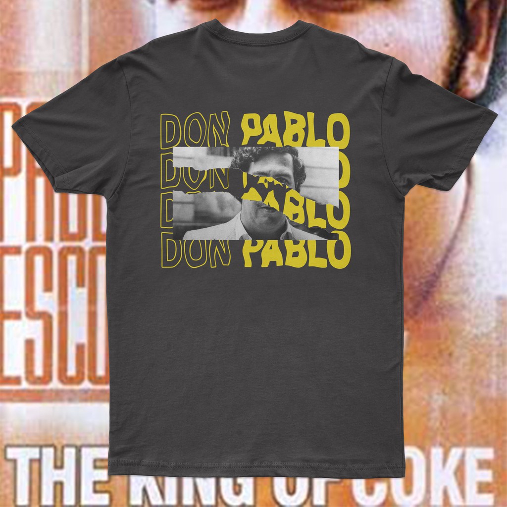 Jual KAOS PABLO ESCOBAR MERCH - THE KING OF COCAINE NARCOS | CARTEL ...