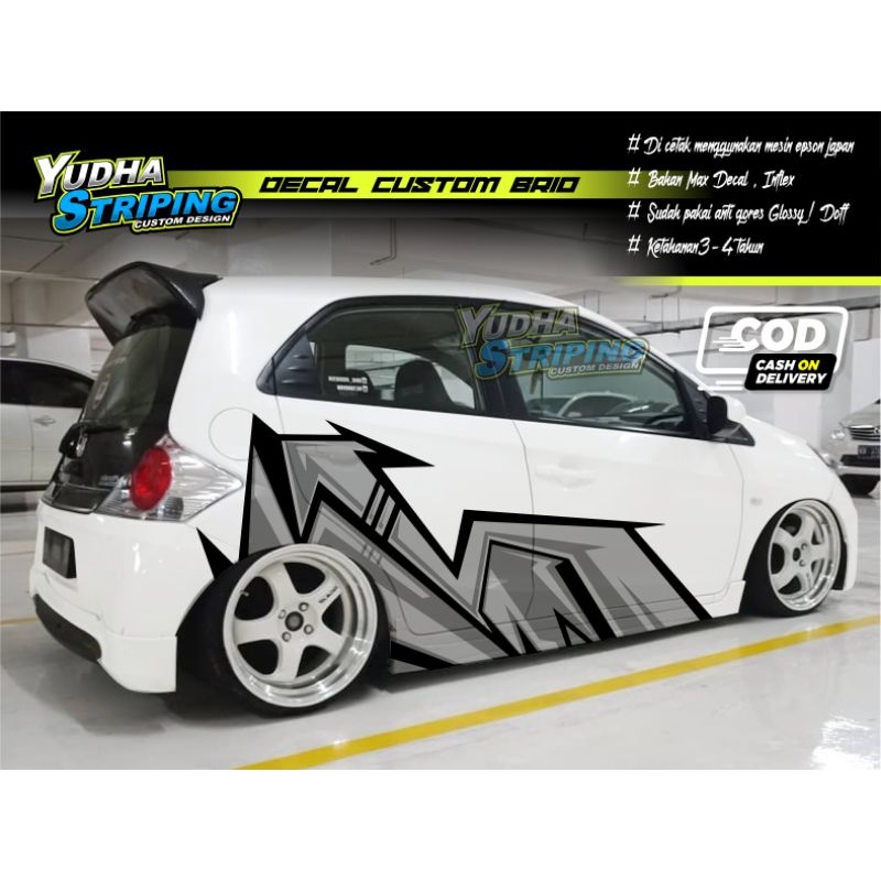 Jual DECAL HONDA BRIO MOTIF GRAFIS | Shopee Indonesia