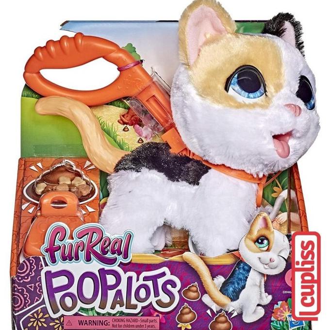Jual FurReal Poopalots Big Wags Kitty Hasbro E8946 stok banyak | Shopee Indonesia
