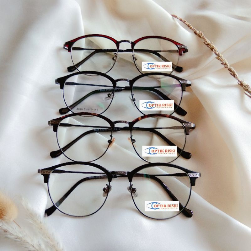 Jual Frame kacamata minus 8938 (frame+lensa) | Shopee Indonesia