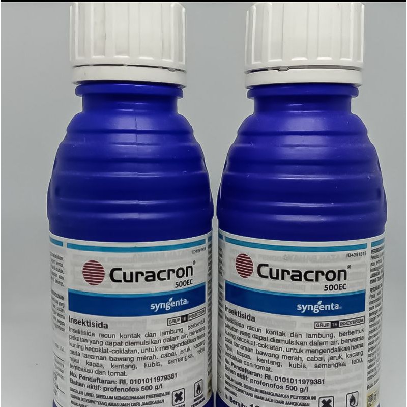 Jual Pupuk Cair Insektisida Curracron 500 EC 100ml / Obat Pembasmi Hama ...