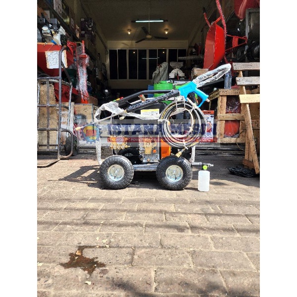 Jual MESIN STEAM CUCI MOBIL SOLAR STARTER JET WASHER MATSUMOTO MPW 3600 ...