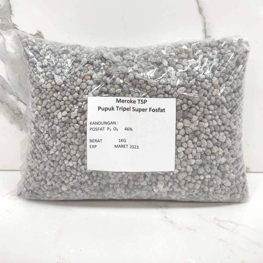Jual Pupuk Meroke TSP 1kg [Repack] - Triple Super Phosphate | Shopee ...