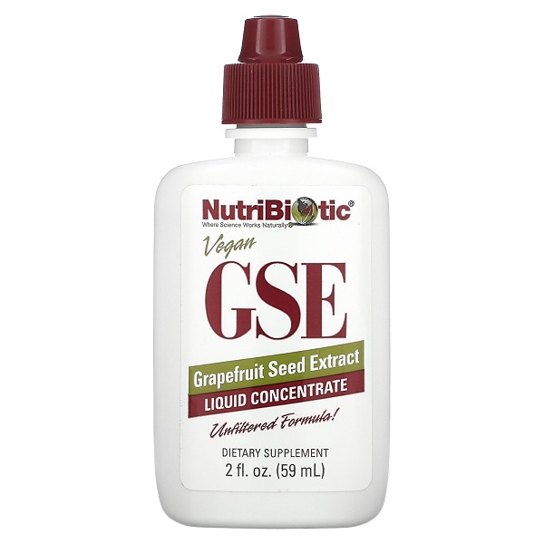 Jual NutriBiotic, Vegan GSE Grapefruit Seed Extract,Liquid Concentrate 59ml | Shopee Indonesia