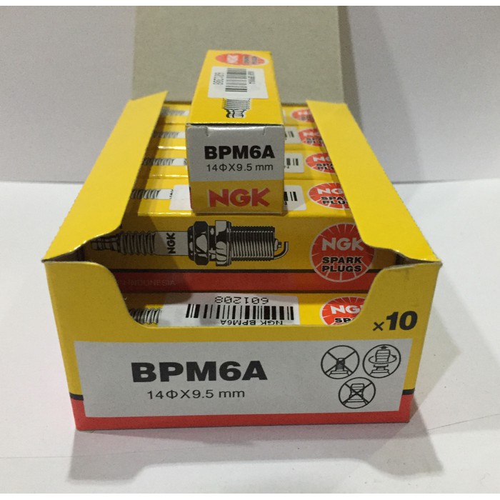 Jual Busi NGK BPM6A mesin pemotong rumput / Chainsaw / alat Fogging ...