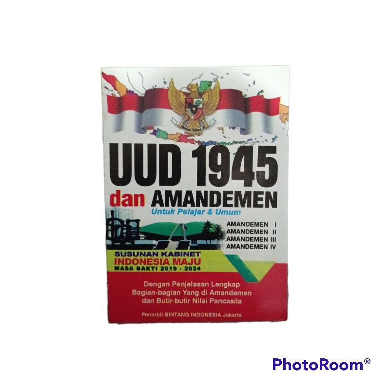Jual Buku Undang Undang Dasar 1945 Dan Amandemen 10 X 14 Cm Shopee Indonesia 