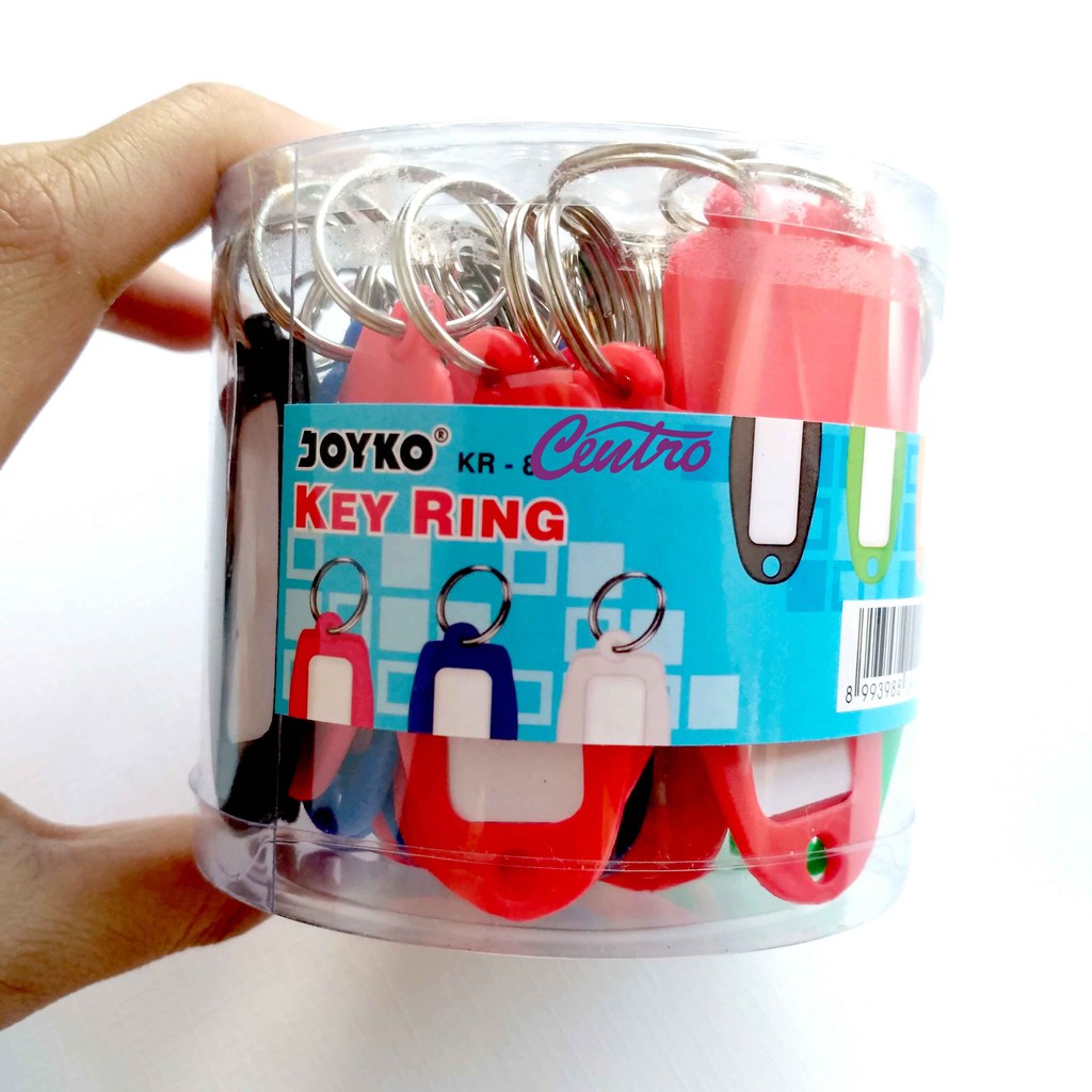 Jual Joyko Key Ring KR-8 Gantungan Kunci Label Isi 50 Pcs | Shopee ...