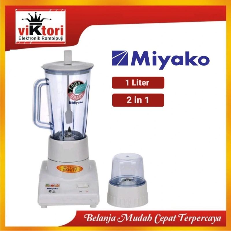 Jual MIYAKO BL-101 PL / BLENDER MIYAKO PLASTIK 1L BL-101PL / BLENDER ...
