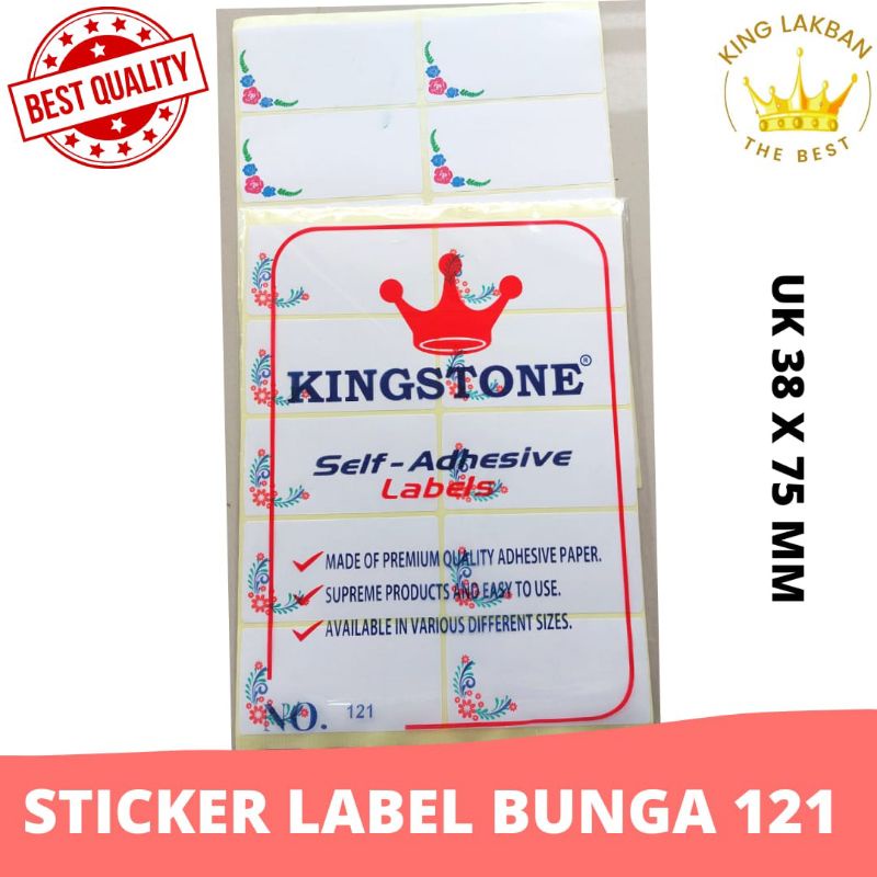 Jual Sticker label bunga 121 Sticker Undangan motif Bunga Termurah ...