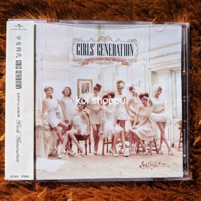 Jual CD SNSD GIRLS GENERATION JAPAN 1st ALBUM/ KPOP/JPOP/KOREAN ALBUM/JAPAN ALBUM CD | Shopee ...