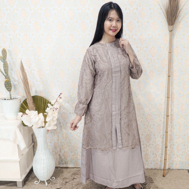 Jual Gamis Brokat (D004) | Shopee Indonesia